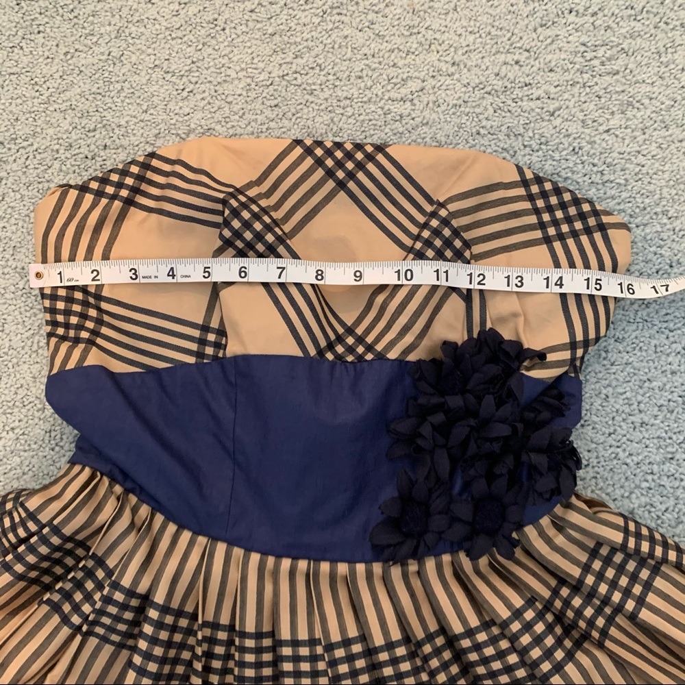 Rare Emma Domb 50s Plaid Prom Dress - Gem